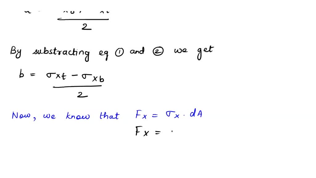 SOLVED: LQLJ (10%) The extreme fiber bending stress (0) occurred at a ...