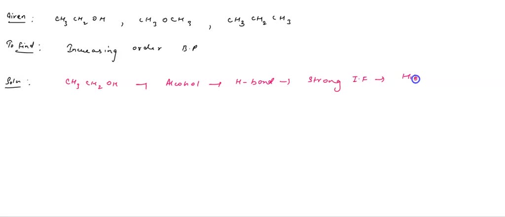 SOLVED: Which one of the following correctly ranks the compounds in ...