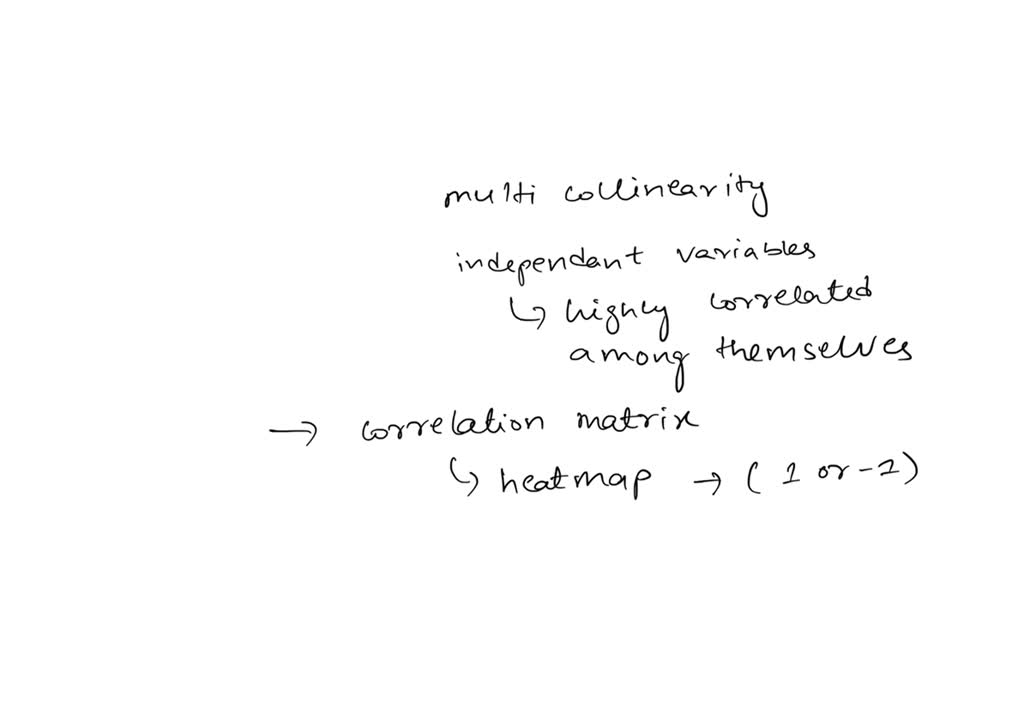 Solved How Would You Check For Multicollinearity In A Linear Regression Model In R