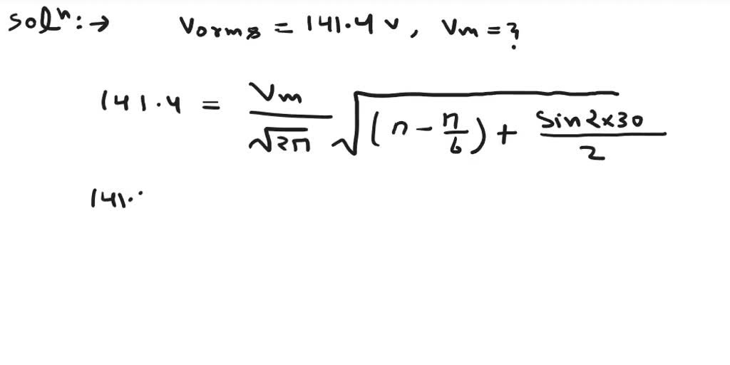 Solved A Derive An Expression For The Average Output Voltage Of The 1062