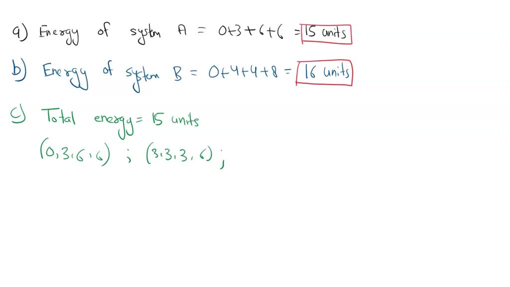 SOLVED: Consider the two diagrams showing the energy boxes for particles shown below. The dotted ...