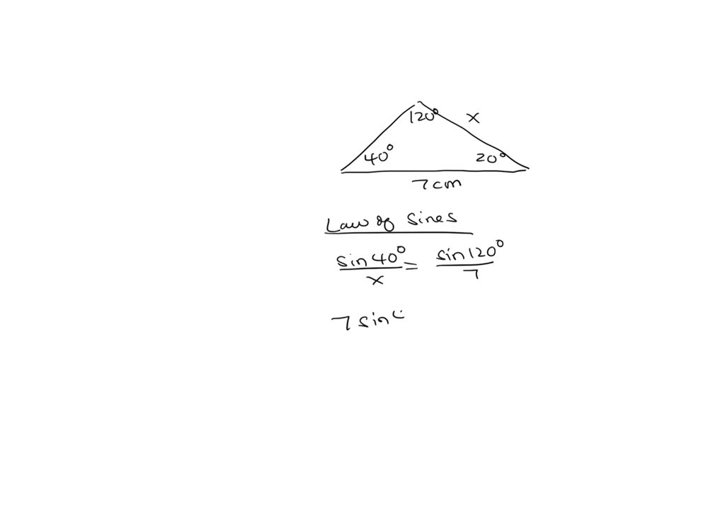 SOLVED: Using a ruler and a protractor; make an drawing of the accurate ...