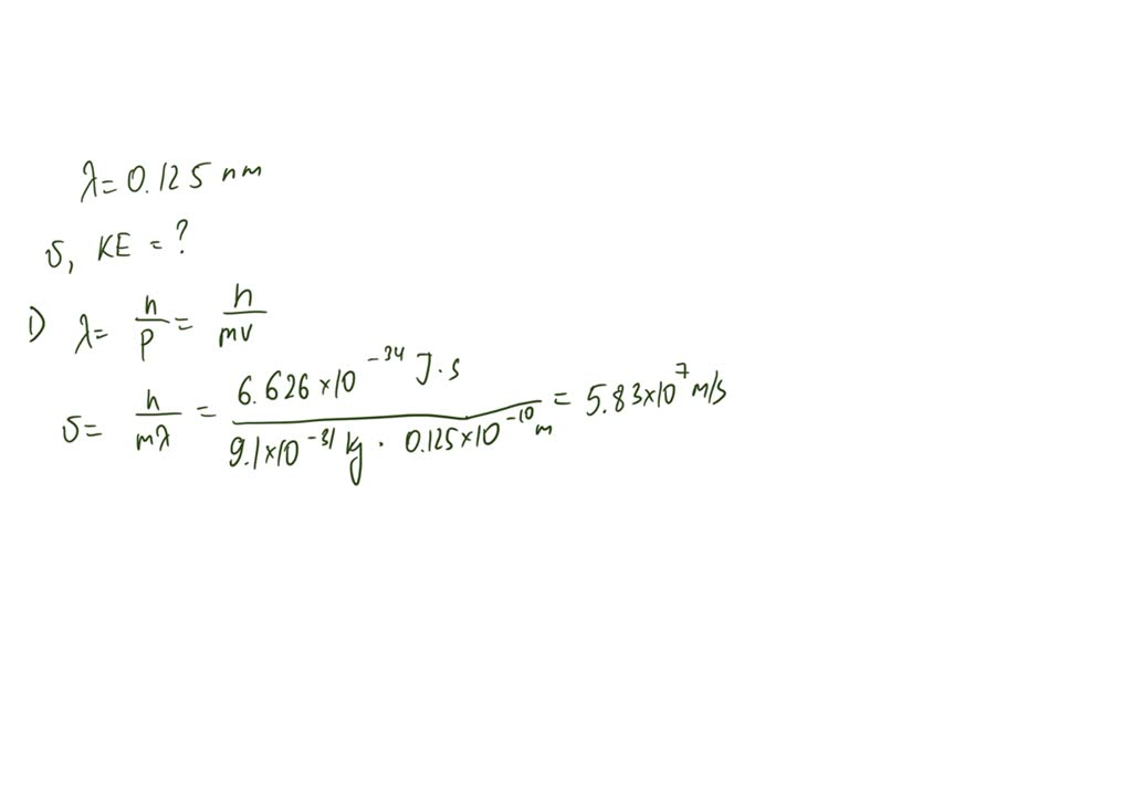 Solved Electrons Have Been Used To Determine Molecular Structure By