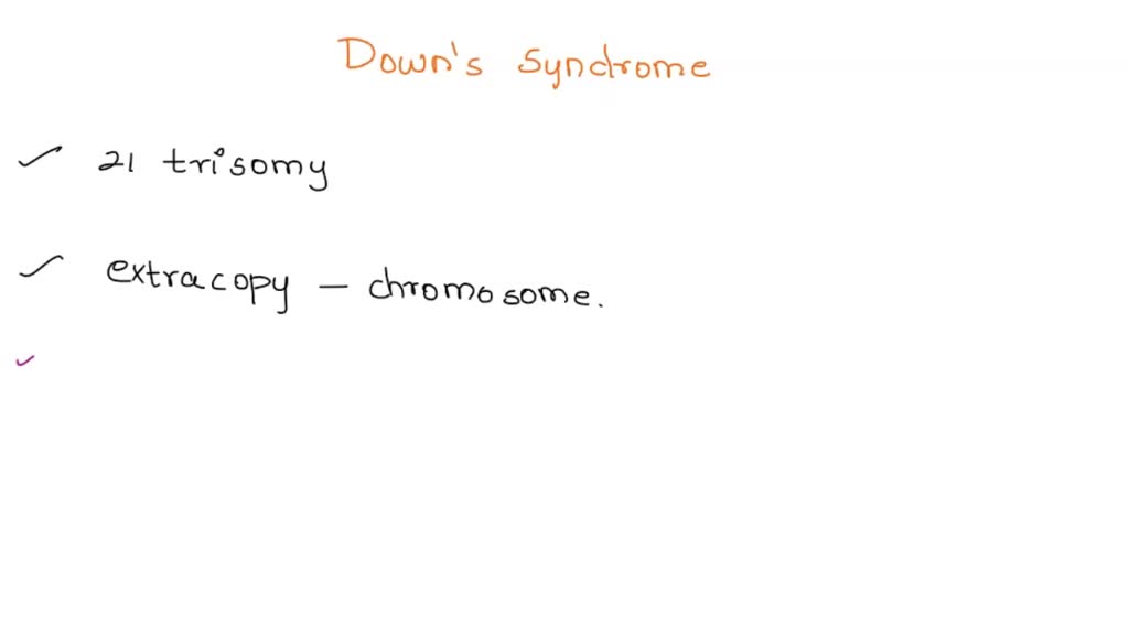 SOLVED: Texts: Match the genetic disorder to the descriptions below: A ...