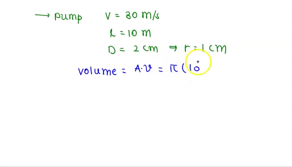SOLVED: Problem 3 (Marks 10:Water (kinematic viscosity= 1.0x10- is ...