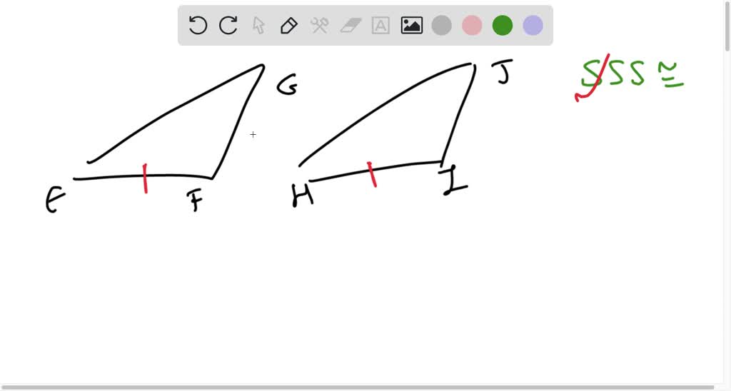 SOLVED: Triangle STU is dilated to form new triangle VWX. If angle S is congruent to angle V ...