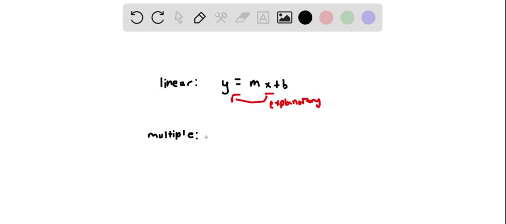 SOLVED: In multiple linear regression, what is the difference between standardized and ...