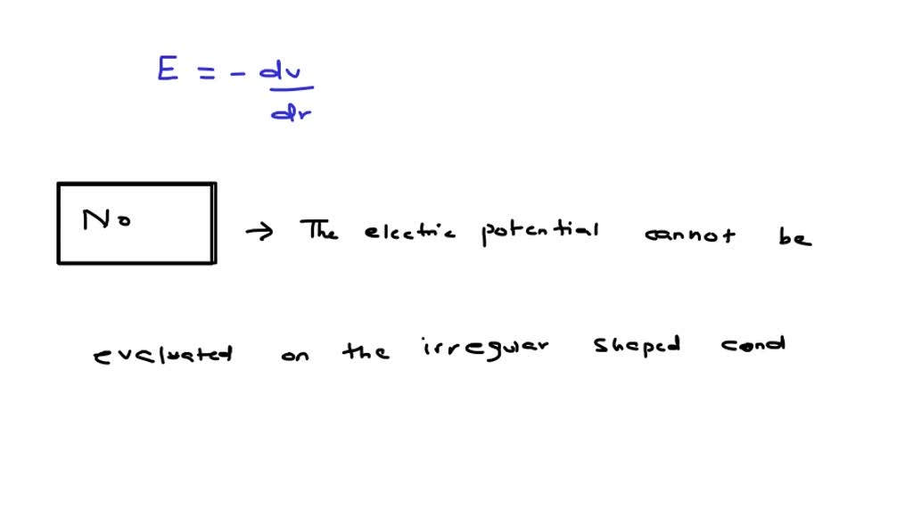 SOLVED: The electric field magnitude on the surface of an irregularly ...