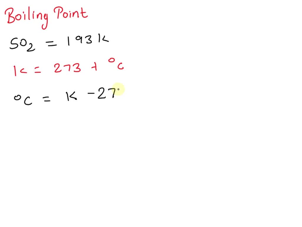 SOLVED: Ammonia (NH3) and sulfur dioxide (SO2) were among the first ...