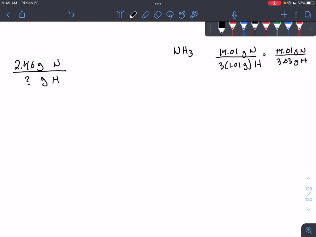 SOLVED: Ammonia (NH3) and hydrazine (N2H4) are both binary compounds of nitrogen and hydrogen ...