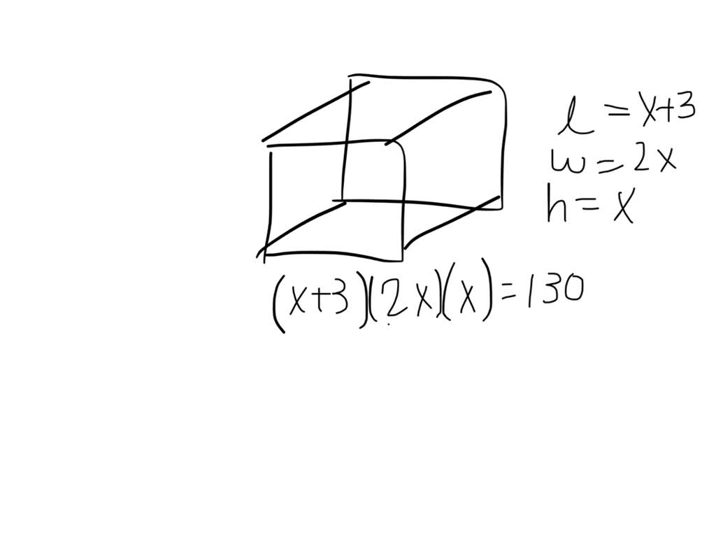 SOLVED The Width Of A Rectangular Box Is 2 Times Its Height And Its