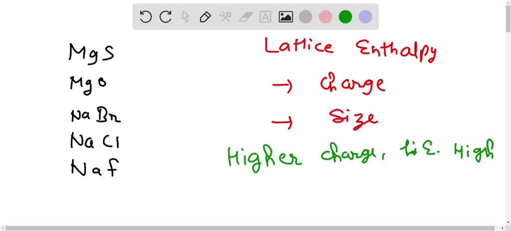 SOLVED: Of the following ionic substances, which has the greatest ...