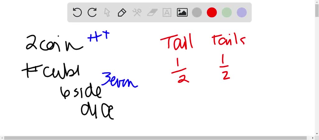 SOLVED: You flip two coins and roll a number cube. What is the ...