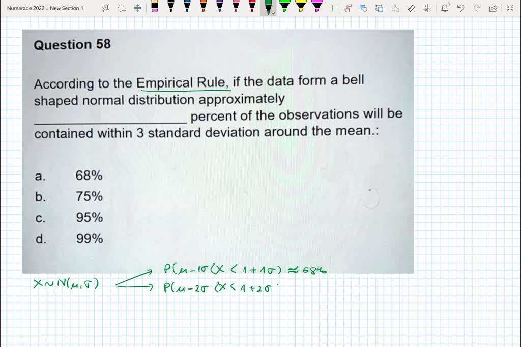 SOLVED: 9) According to the empirical rule, if the data form a “bell ...