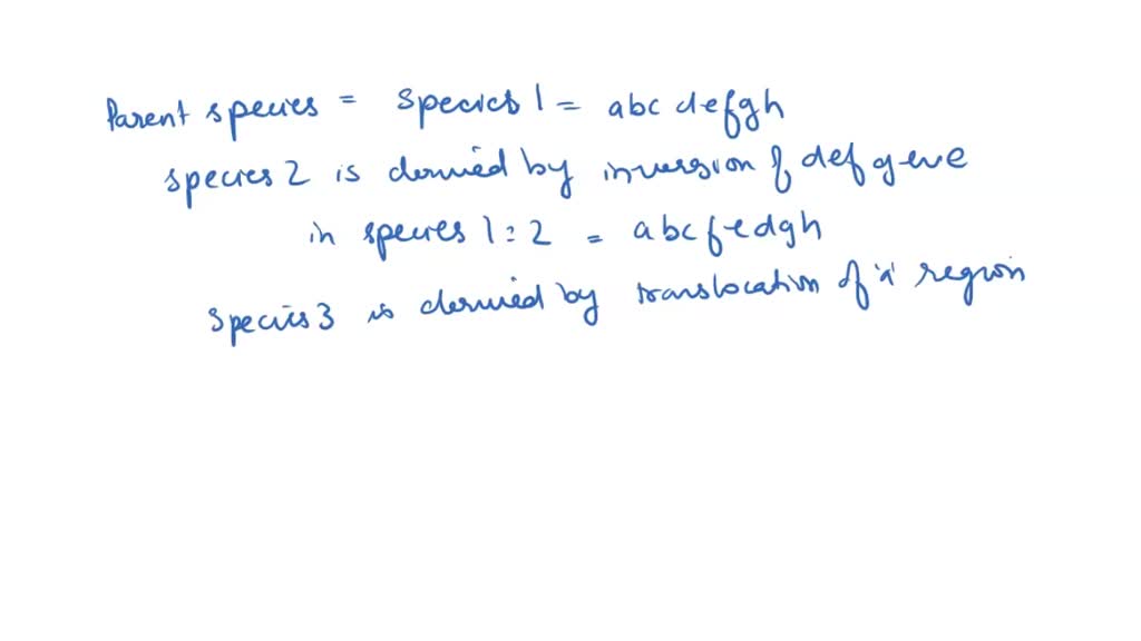 SOLVED: The diagrams below indicate the diploid gene orders and ...