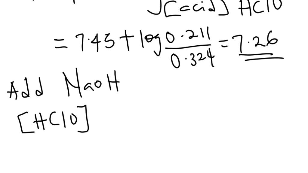 SOLVED: Determine the pH change when 0.074 mol NaOH is added to 1.00 L of a buffer solution that ...