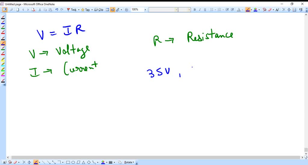 SOLVED: The voltage in a lightbulb is given by the equation V = IR. In ...