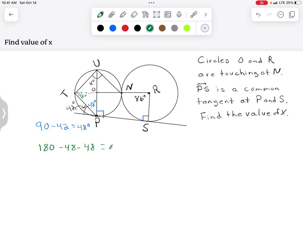 SOLVED: Kertas Model SPM 2 pusat 12 Rajah 6 menunjukkan dua bulatan ...