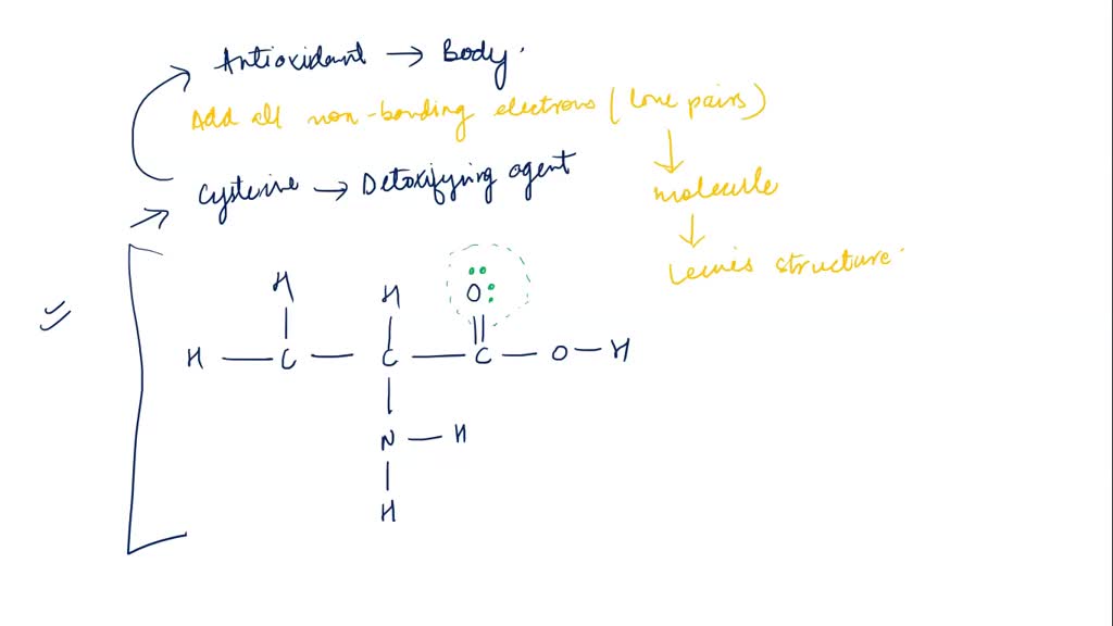 SOLVED: 3 Cysteine is an amino acid thought to be important component ...