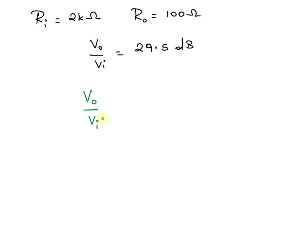 SOLVED: Design a non-inverting amplifier with a gain of 100 and supply voltages of +10V and -10V ...