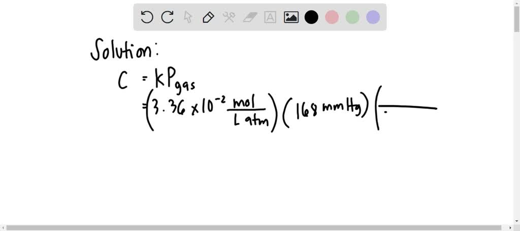 SOLVED: What is the solubility of carbon dioxide (in units of grams per ...