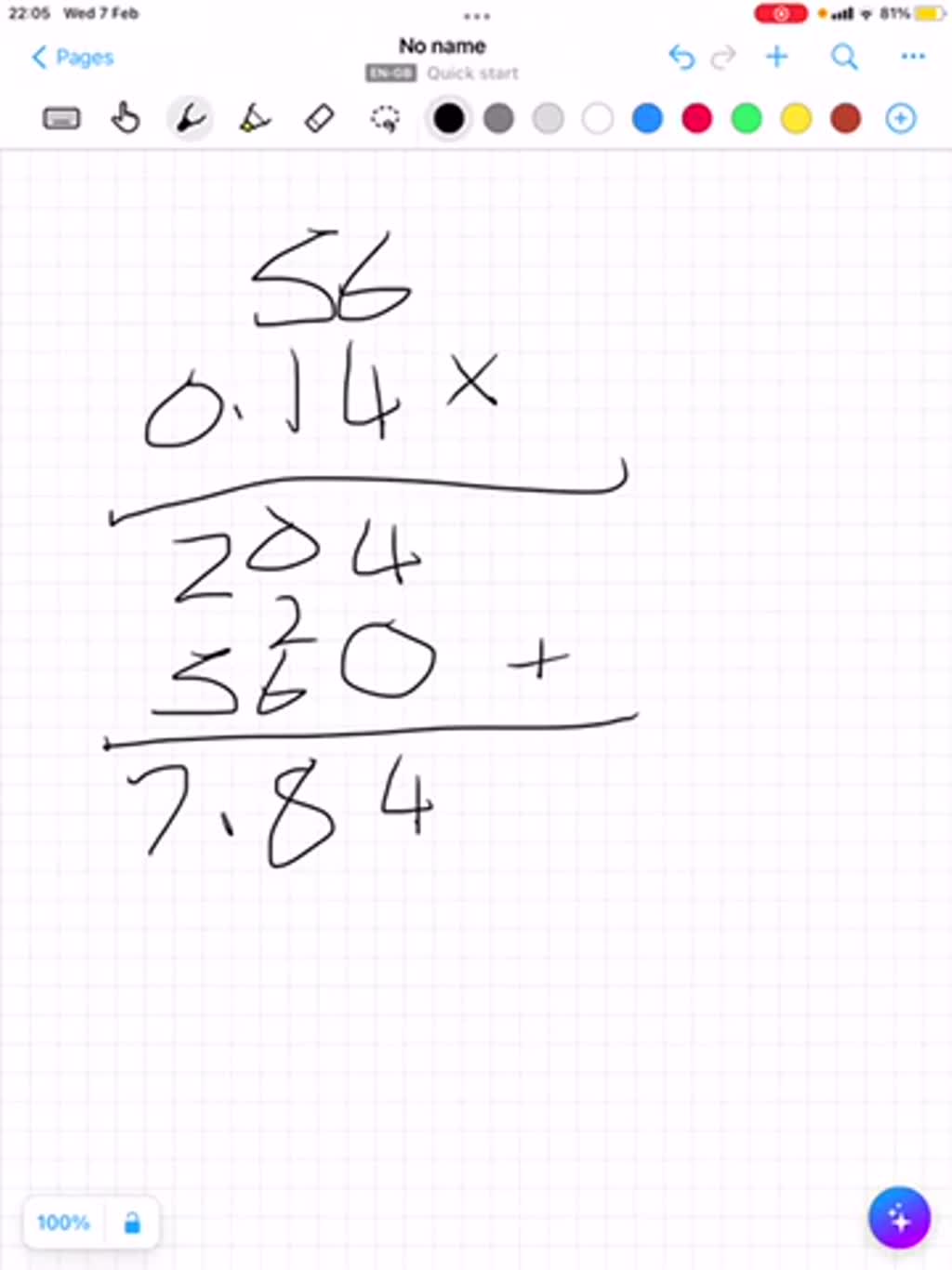 SOLVED: Use the multiplier method to decrease Â£56 by 14%. You must show your working.