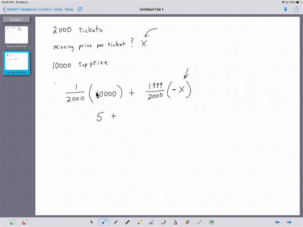 SOLVED: A provincial chapter of PSME held a lottery to raise funds for ...