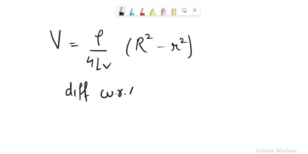 SOLVED: 1) Use Poiseuille’s Law to compare the relative resistance in ...