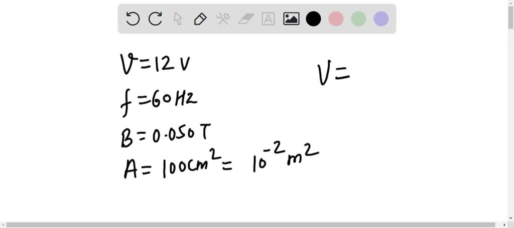 Suppose That You Wish To Construct A Simple Ac Generator Having An