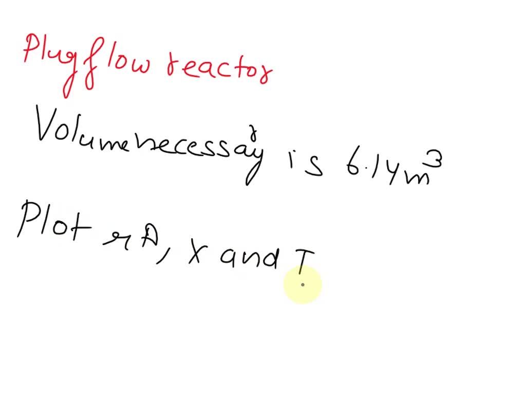 SOLVED: The second-order liquid-phase reaction 2A k14 B is carried out ...