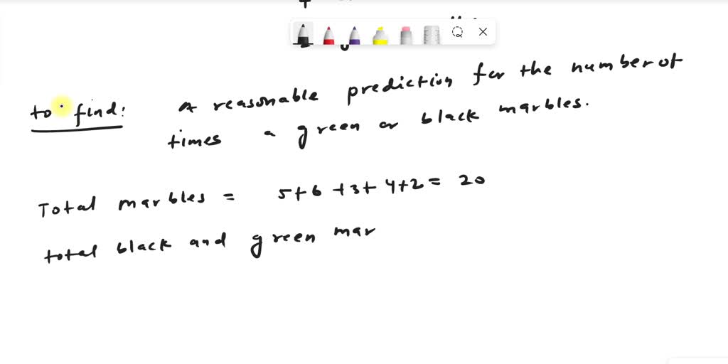 Solved A Bag Contains 5 Red Marbles 6 Blue Marbles 3 Green
