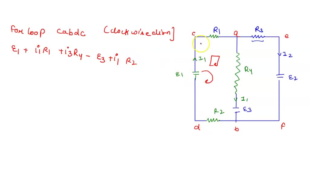 SOLVED: Texts: For the circuit shown in Figure 6, determine the current flowing in each branch ...