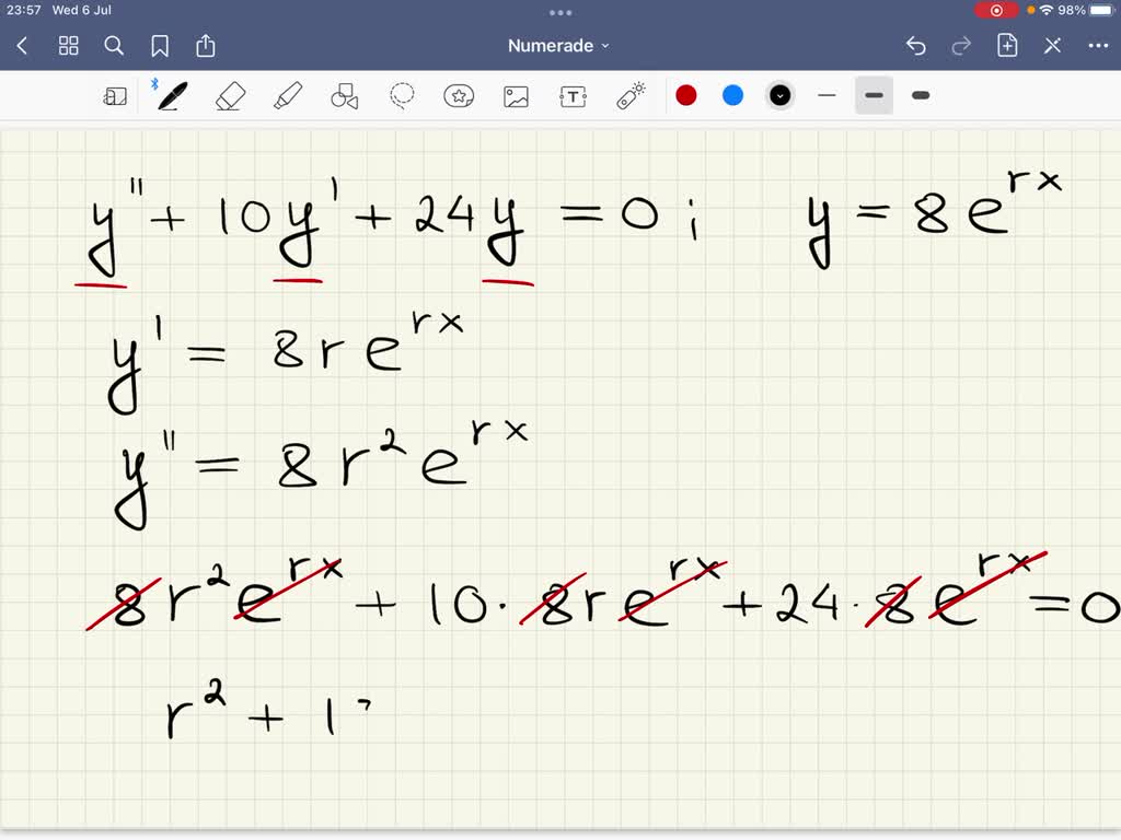 SOLVED: point) For what values of does the function one is Ser* satisfy ...