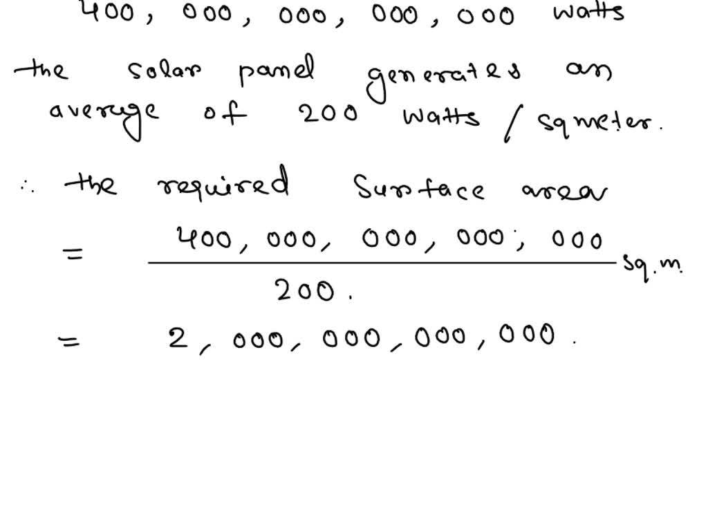 SOLVED: Given the following: - Estimate the annual USA energy ...