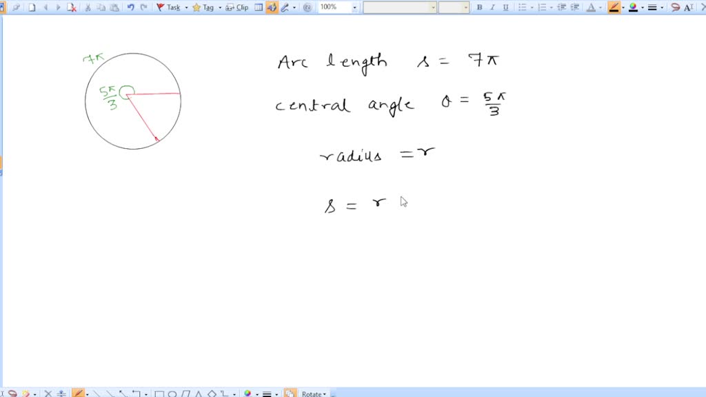 SOLVED: Find the radius of the circle in the figure to the right. The ...