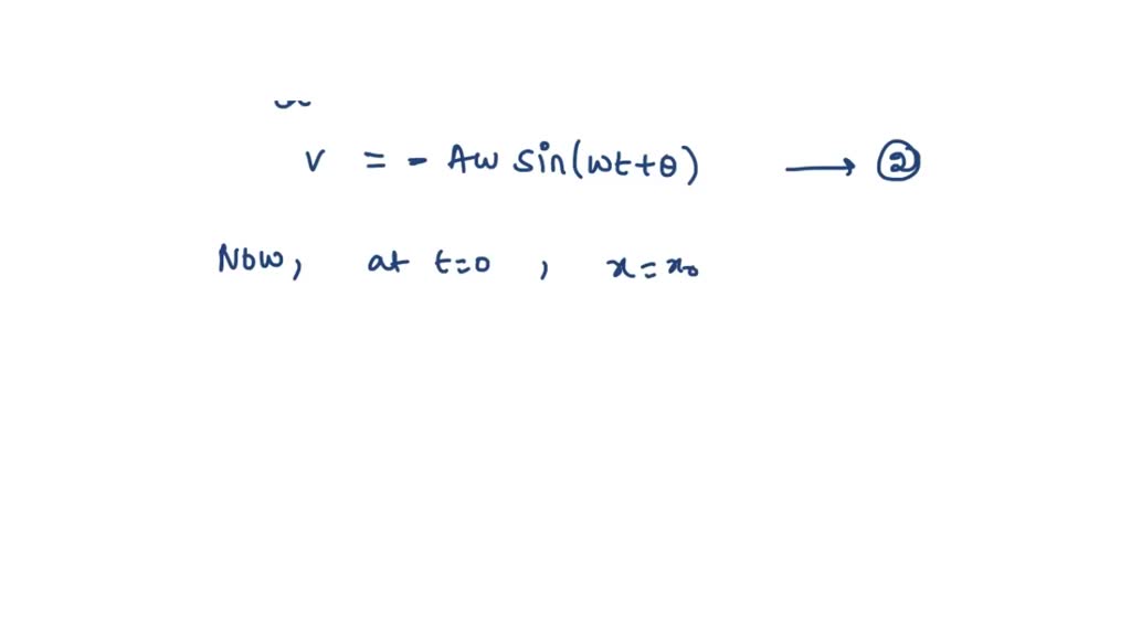 SOLVED: The equations of two waves given as x = a cos (omega t = delta ...