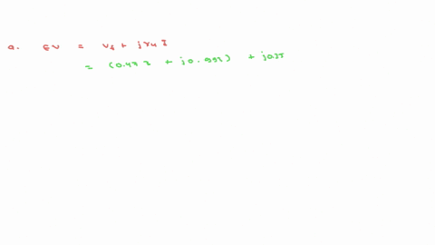 a 60 hz synchronous generator has a transient reactance of 02 per unit ...