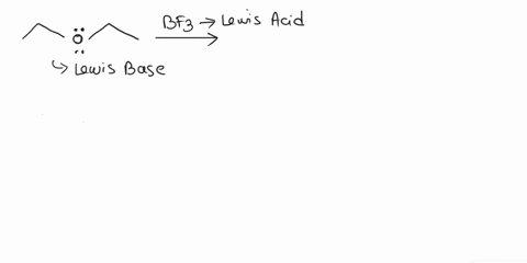 draw the organic product of the lewis acid base reaction shown ...