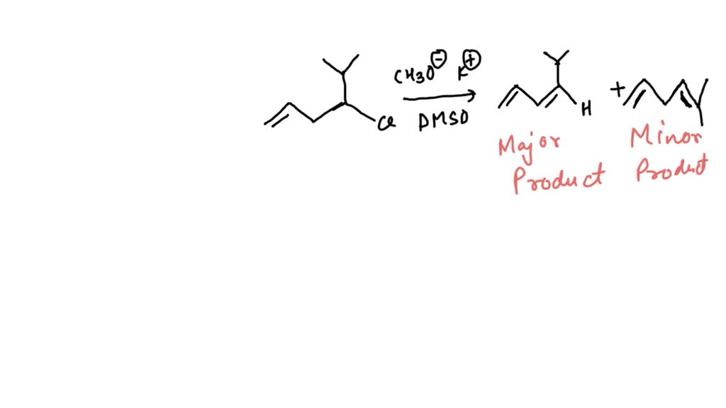 SOLVED: Draw the major elimination product formed in the reaction: Select Draw Rings More Erase ...