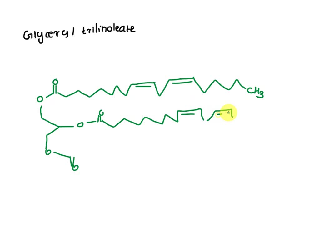 SOLVED: Linoleic acid is a 18 -carbon unsaturated fatty acid with two ...