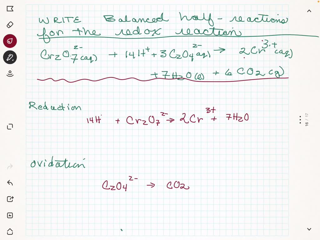 SOLVED: 2u Balance the following redox reactions using the oxidation-number change method. Each ...