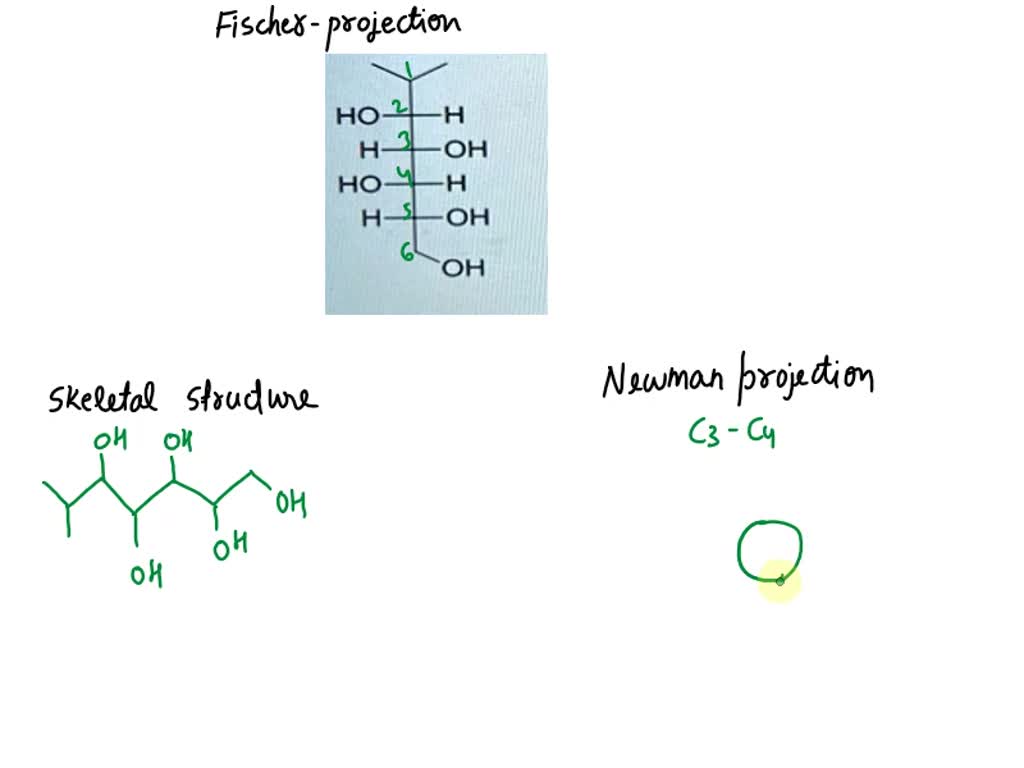 SOLVED: Draw the Fischer intermediate and beta-anomer pyranose Haworth ...