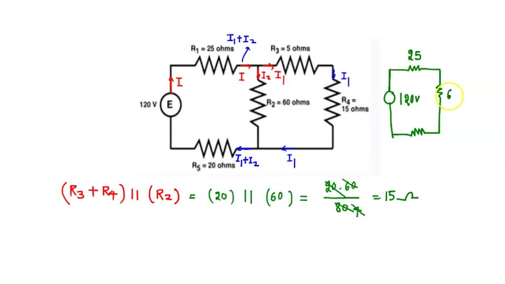 SOLVED: Experiment: i. Given the following circuit, theoretically calculate the voltage Va using ...