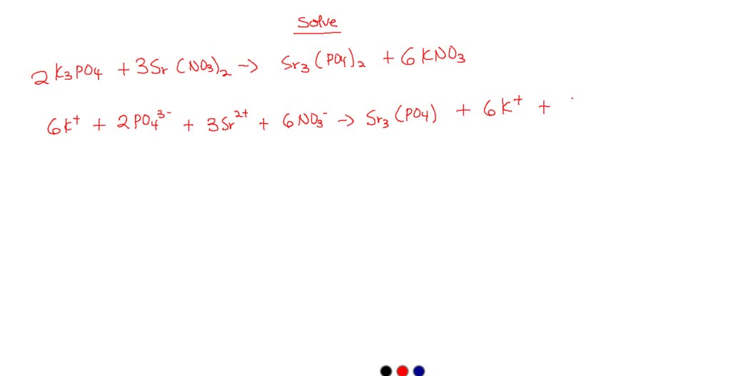 SOLVED: Identify the properly written and balanced equation for the ...