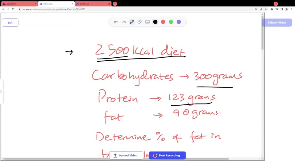 SOLVED: One cheeseburger has 30 grams of carbohydrate and 400 kcal ...
