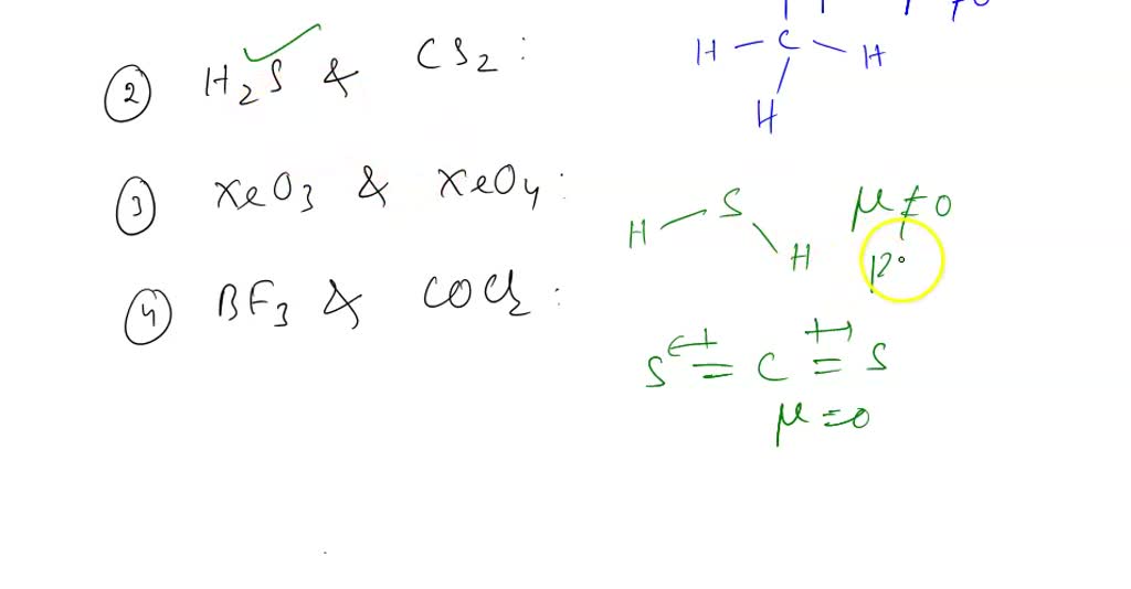 SOLVED: Intermolecular Dipole-Dipole Forces From each pair below ...