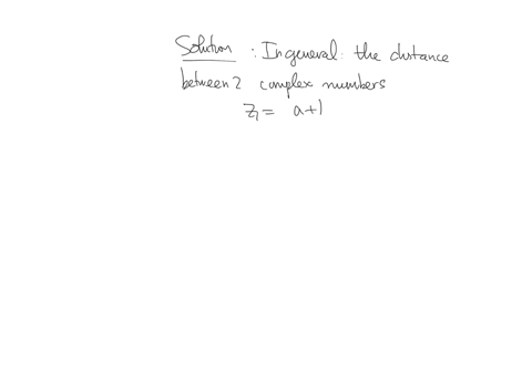 Qi a represent the complex number on complex plane 1 2 9i...