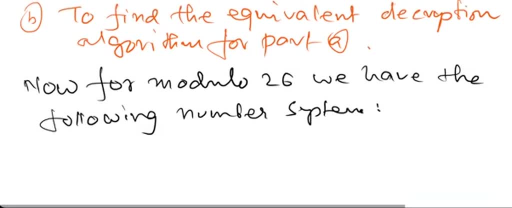 SOLVED: Problem: Use the encoding formula y = x + 20 (mod 26) Encode: L ...