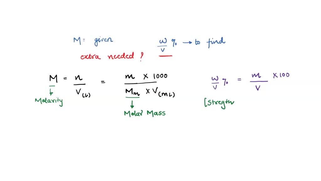 SOLVED: How do you find the molar mass of an unknown reagent in a ...
