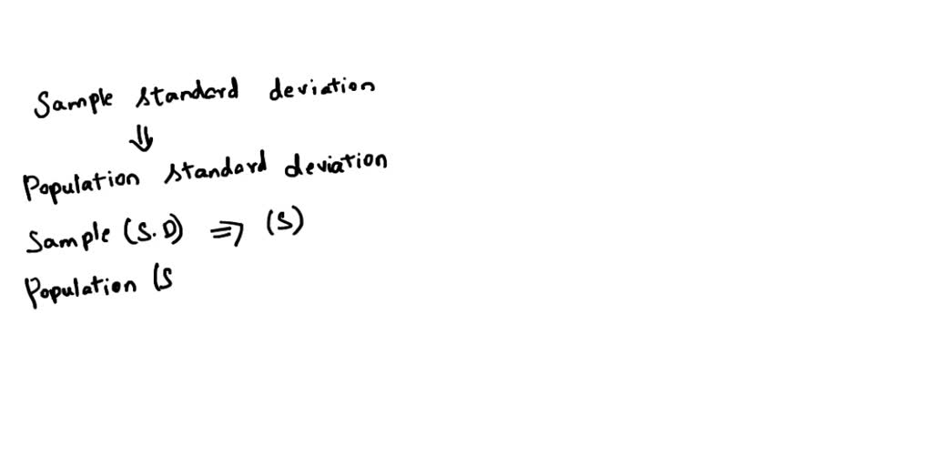 SOLVED: Texts: (x₁ + x₂ + ... + xₙ) / n = (Σxᵢ) / n The above formula ...
